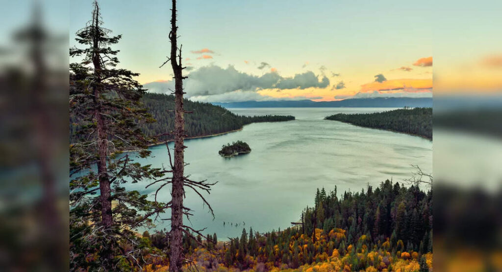 ℹ ¡La Bahía Esmeralda de Lake Tahoe se congela por completo después de ...